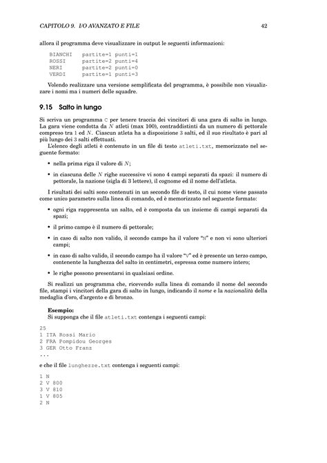 Esercizi Di Programmazione In C V 2 01 PDF