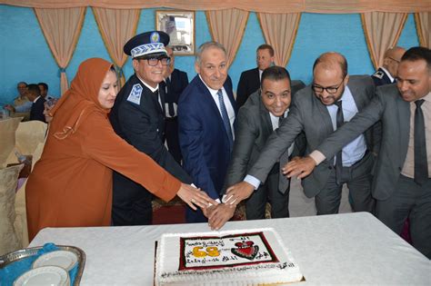 المنطقة الإقليمية للأمن بسيدي إفني تحتفل برئاسة عامل الإقليم بالذكرى 68