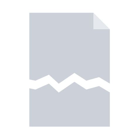 Corrupted File Generic Flat Icon