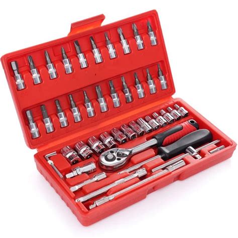 Vezi Trusa De Scule Din Crom Vanadium 46 Piese Polonia La Cel Mai Bun