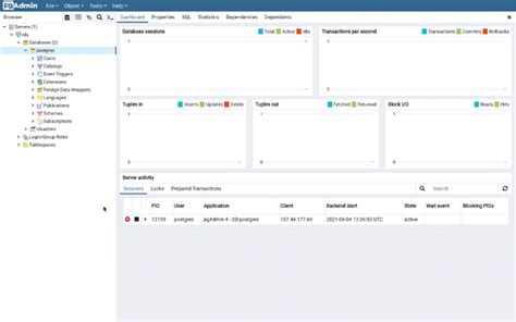 Pgadmin — Bait 580a Topics In Information Technology Management