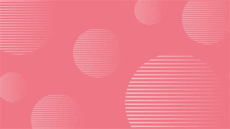 Red Color Parallel Lines In Circular Shapes Modern Design Loop Able Geometrical Background