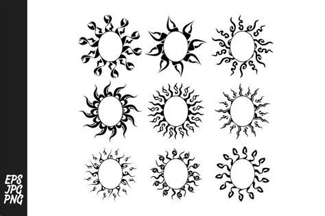 Baroque Mirror Frame Vector Bundle Graphic By Arsa Adjie Creative Fabrica