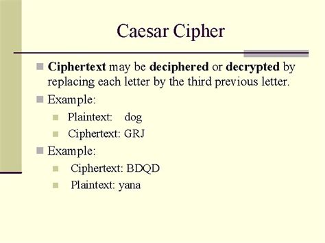 csci 391 practical cryptology substitution monoalphabetic ciphers julius