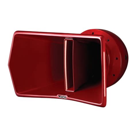 Void Air Vantage User Manual Pdf Download Manualslib