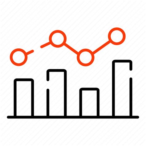 Polyline Chart Polyline Graph Data Analytics Infographic Statistics Icon Download On