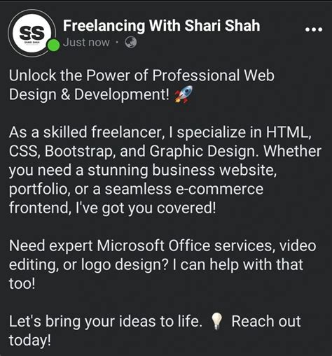 Shari Shah On Linkedin Freelancer Webdesign Html Css Bootstrap