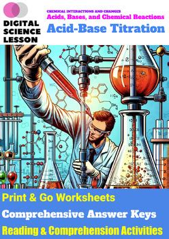 Acid Base Titration Acids Bases And Chemical Reactions TPT