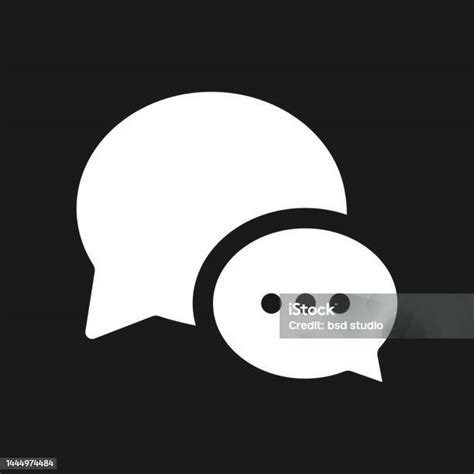 Icône De Linterface Utilisateur Du Glyphe En Mode Sombre De