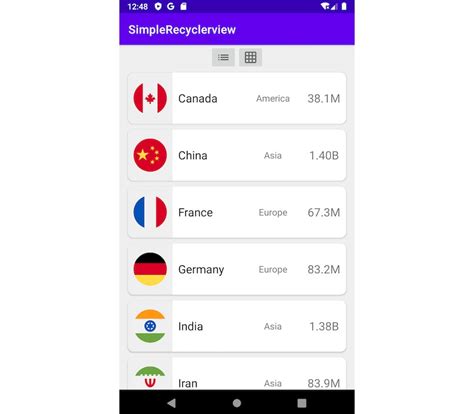 Recyclerview With Clicklistener Event