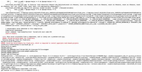 Error Command Optcondabinnvcc Failed With Exit Code 255 · Issue