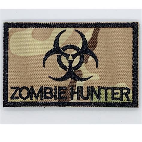 Zombie Hunter Multicam Patch Hook And Loop Defence Q Store