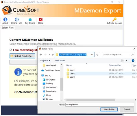 Search For Mdaemon Store Location In Windows 10