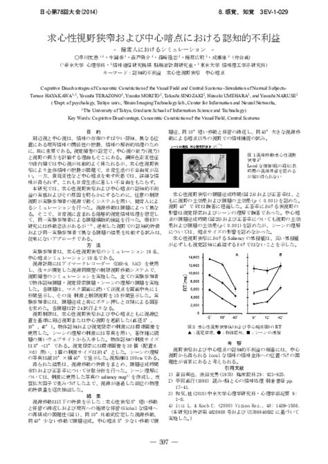 Pdf Cognitive Disadvantages Of Concentric Constriction Of The Visual