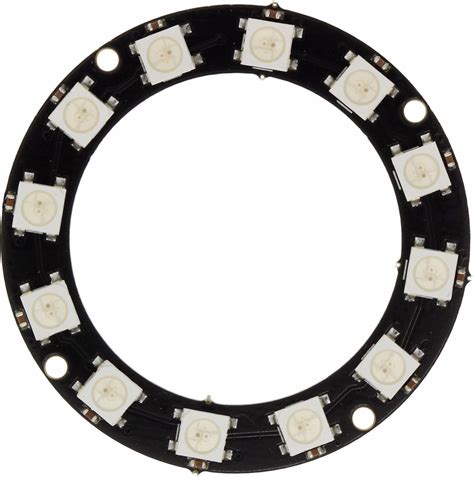 pierścień rgb 12 x led ws2812b 5050 ring do arduino china sklep empik