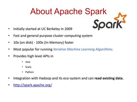Introduction To Apache Spark Pptx