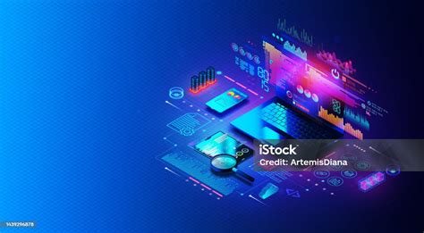 Log Management And Log Analysis 3d Illustration Stock Illustration