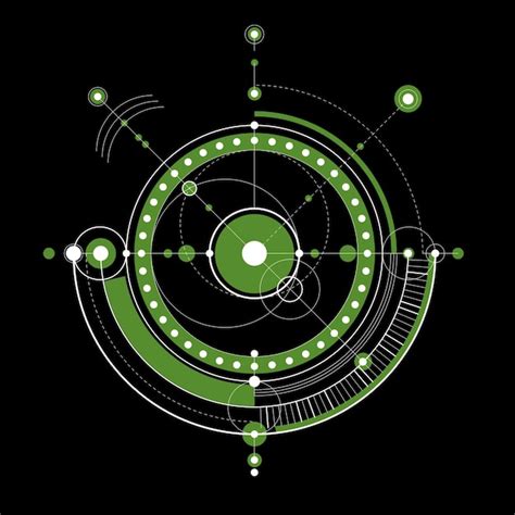 Premium Vector Vector Engineering Technological Background