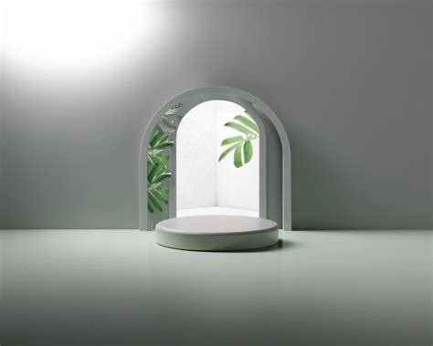 Premium Ai Image Abstract 3d Background Realistic White And Gray