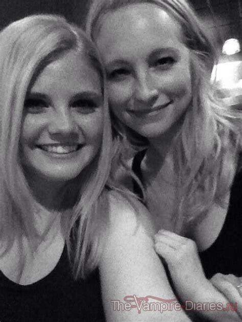 Pin By Aj On Candice With Fans Caroline Forbes Candice King Couple