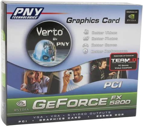 Pny Geforce Fx 5200 Graphics Card Vcgfx522ppb