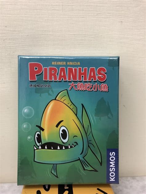 【桌遊世界】可開收據！正版桌遊 大魚吃小魚 Piranhas Yahoo奇摩拍賣
