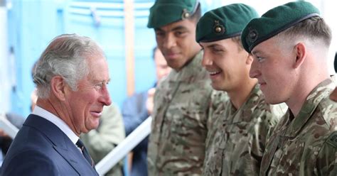 His Majesty The King Is Announced As Captain General Royal Marines On