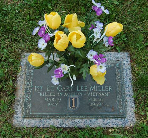 1LT Gary Lee Miller 1947 1969 Find A Grave Memorial