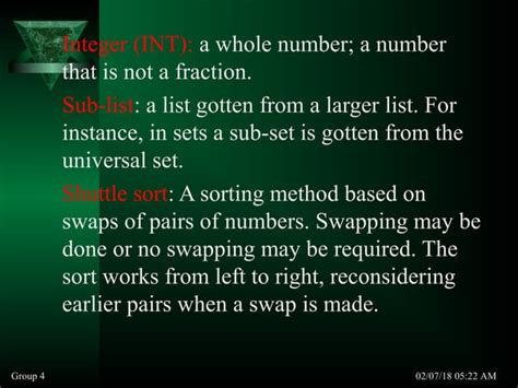 Shell Sorting PPT Programming Languages Computing