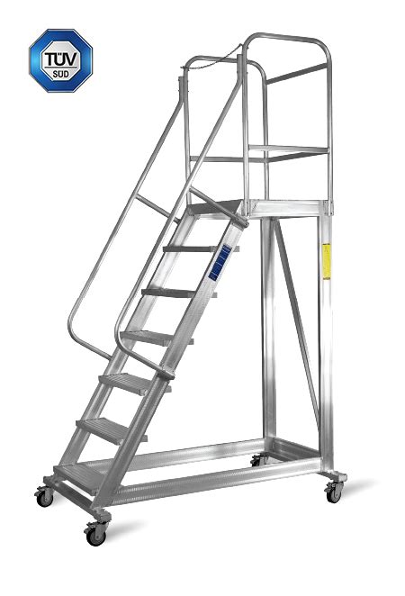 Kt Plus 11 Steps Rolling Staircase Ktrsal2 With 250 Kg Loading