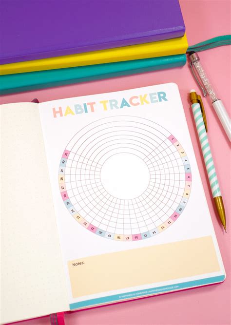 Free Bullet Journal Habit Tracker Printables Masha Plans