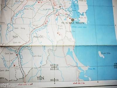 Xrare Map Binh Dinh An Khe Qui Nhon Vietnam War 85939960