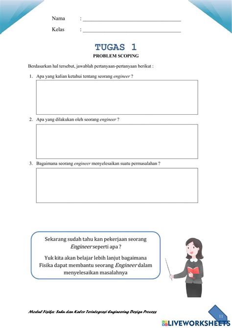 Tugas Problem Scoping 1 Worksheet Live Worksheets