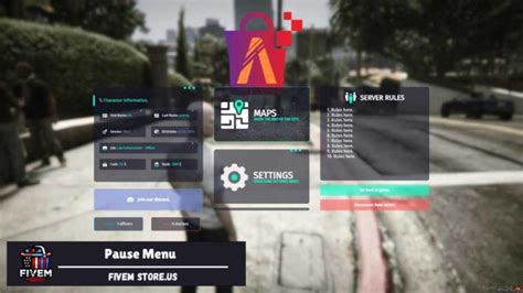 fivem pause menu