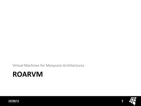 Sly And The Roarvm Exploring The Manycore Future Of Programming Pdf