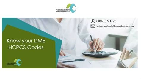 Ppt Know Your Dme Hcpcs Codes Powerpoint Presentation Free Download