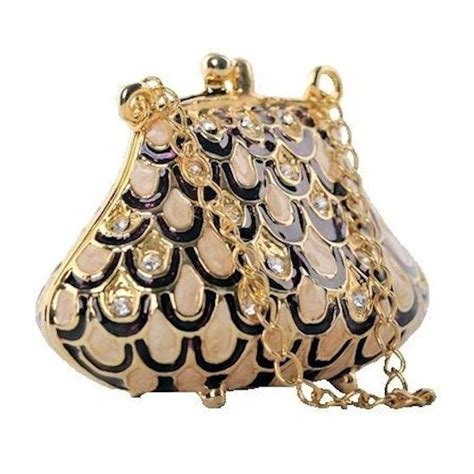 Keren Kopal Trinket Box Handbag Figurine - $34.00