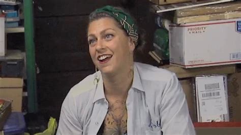 American Pickers Danielle Colby Goes Topless And Shows Off Her Tattoo