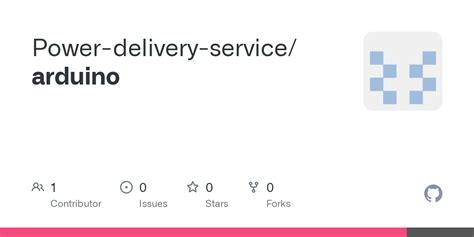 GitHub Power Delivery Service Arduino