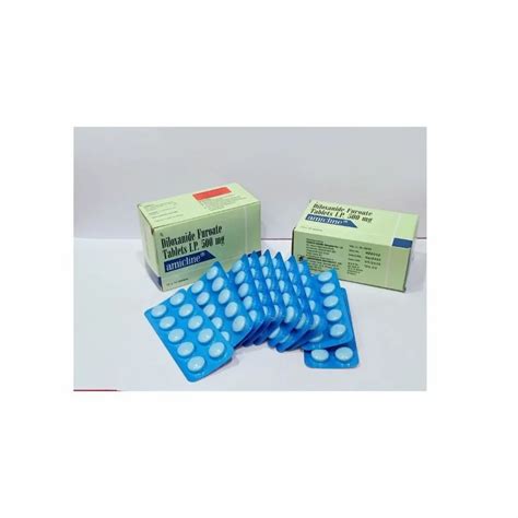 500mg Diloxanide Furoate Tablets At ₹ 245stripe Diloxanide Furoate