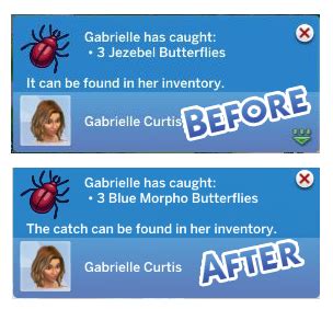 Mod The Sims Bug Catch Text Override