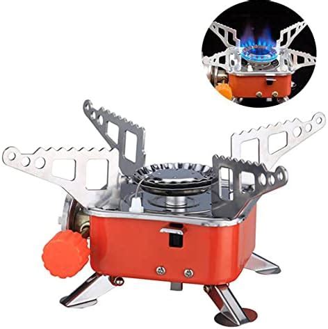 Mini Camping Stove Portable Folding Windproof Small Gas Stove For