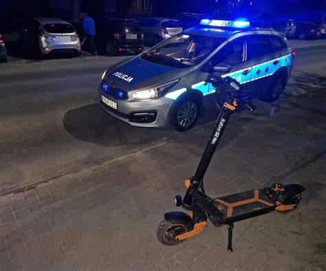 Tomaszów Lubelski 16 latek na hulajnodze potrącił kobietę idącą po