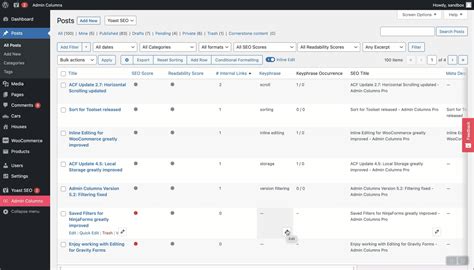 Seo Optimization Made Easy With Admin Columns Blog Admin Columns