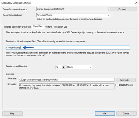 Scheduled Restore How To Set Up Log Shipping SQLBackupAndFTP S Blog