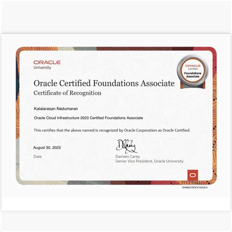 Cloudcertification Oraclecertified Cloudinfrastructure