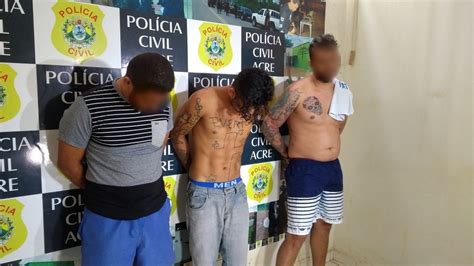 Três Foragidos Da Justiça São Presos Em Rio Branco Durante O Final De