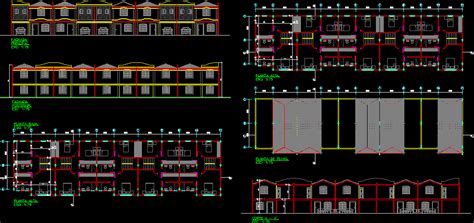 Panone Residences In Dwg 187 Mb Cad Library