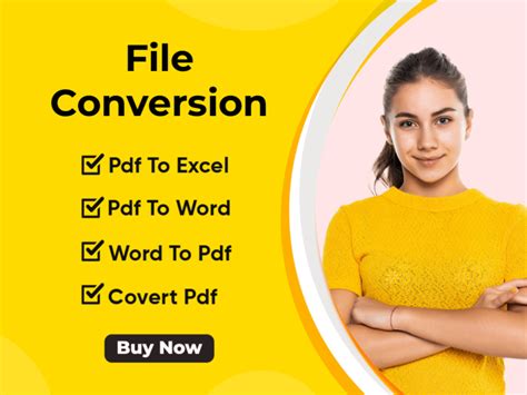 Convert Pdf To Excel Pdf To Word And Pdf Conversion Upwork