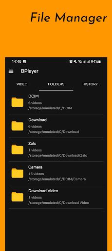 دانلود برنامه B Player اندروید بازار